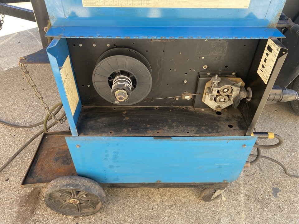 Millermatic 250 Welder with Regulator Free Spool & Tweco Whip | eBay