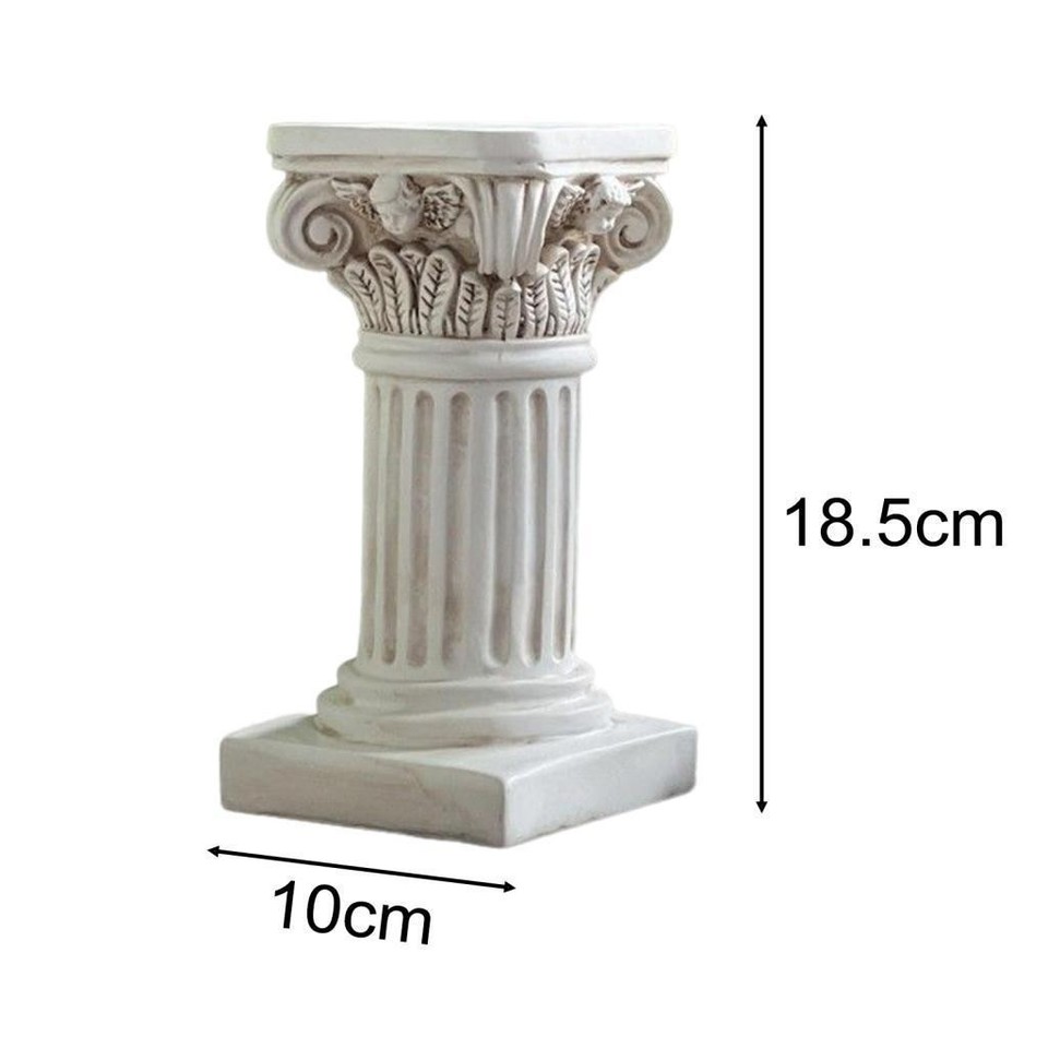 Pedestal Stand Statue Plinth Base Roman Pillar for Patio Scenery ...