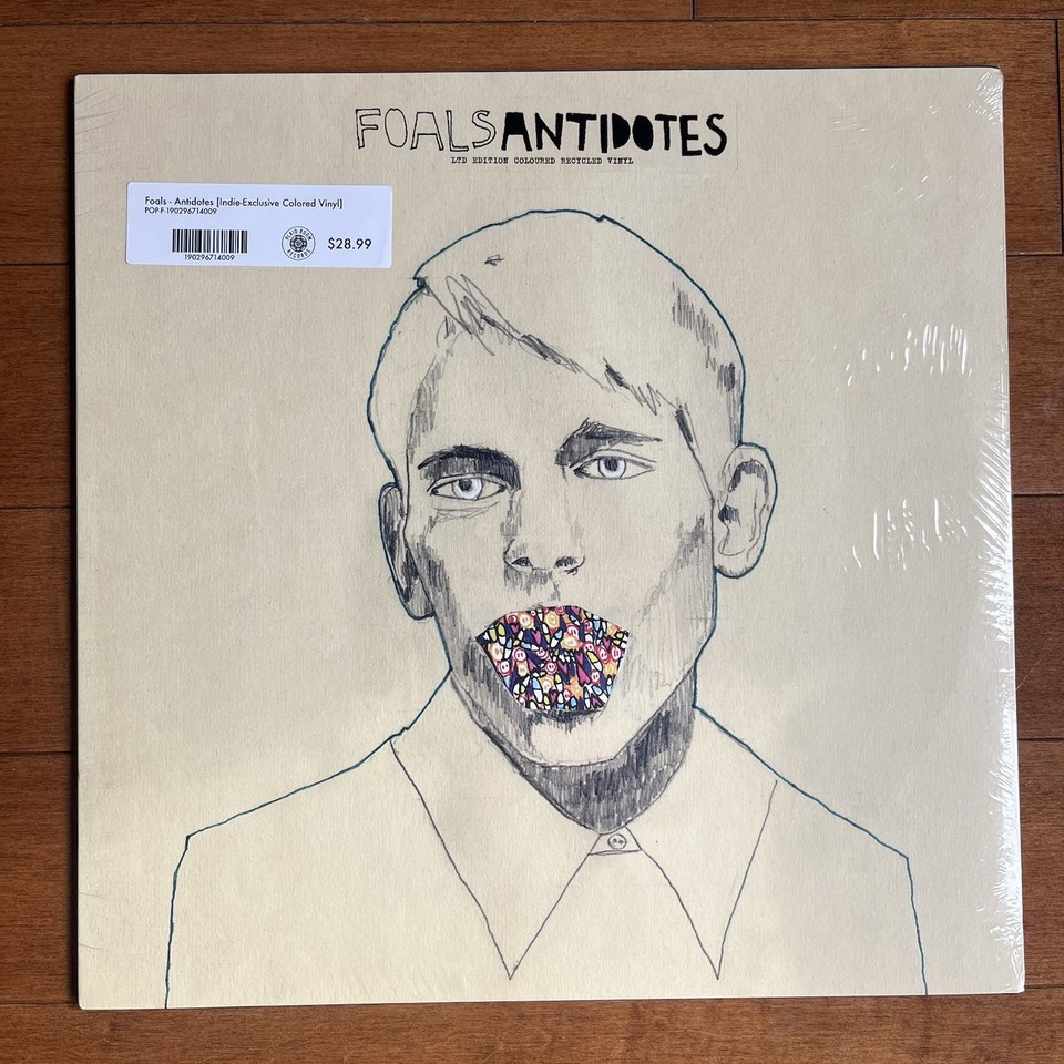 FOALS - Antidotes - Limited Edition Colored Vinyl Record 190296699085 ...