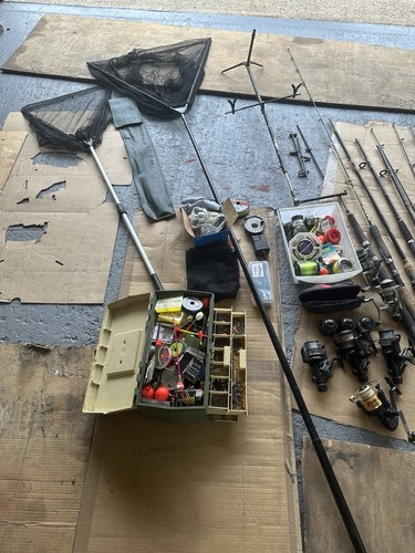 Job Lot Fishing Tackle Used. | eBay UK