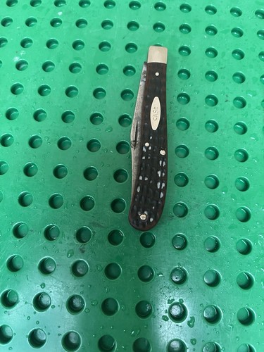 Vintage Case XX USA Slimline Trapper Single Blade Folding Knife Shown ...