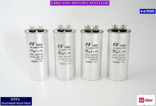 CBB65 450V A/C Motor Run Capacitor (35/40/45/50uF) (G213/G214/G62/G63 ...