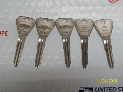 Lot of 9 Curtis Blank H65 Keys FORD KEY | eBay