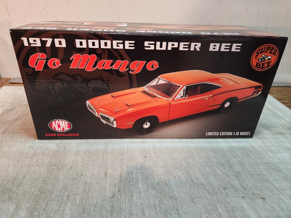 GMP/ACME 1970 DODGE SUPER BEE - GO MANGO - 18956-B - FREE SHIPPING. | eBay