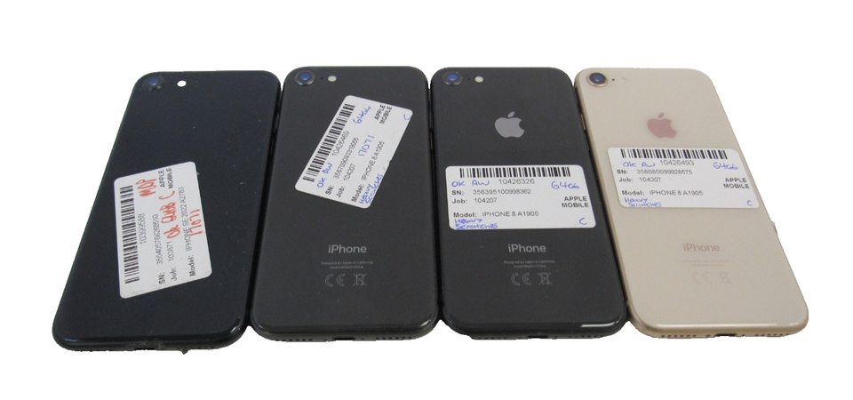 Job Lot of 4 x Various Apple iPhone Smart Phone | eBay UK