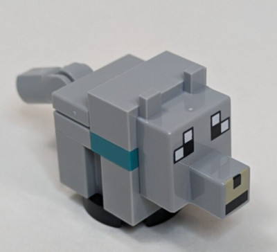 LEGO Minecraft Tamed Baby Wolf from 21253 The Animal Sanctuary - New | eBay