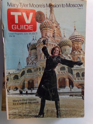 TV GUIDE 1976 June 26 July 2 Mary Tyler Moore New York Metro Edition ...