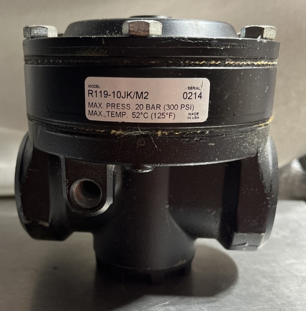 Parker Pneumatic Watts Fluidair R119-10JK/M2 1 1/2 Pilot Regulator ...
