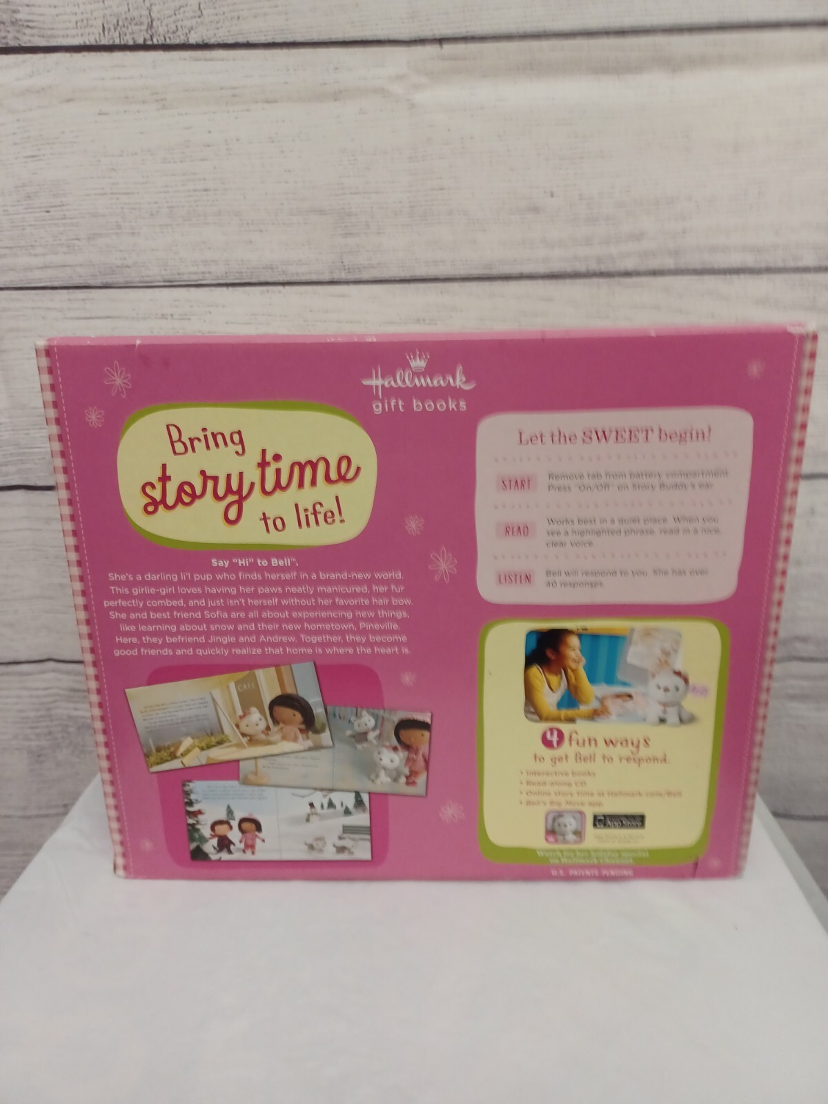 Hallmark Jingle All The Way Interactive Story Buddy Plush 3 PC Set Book ...