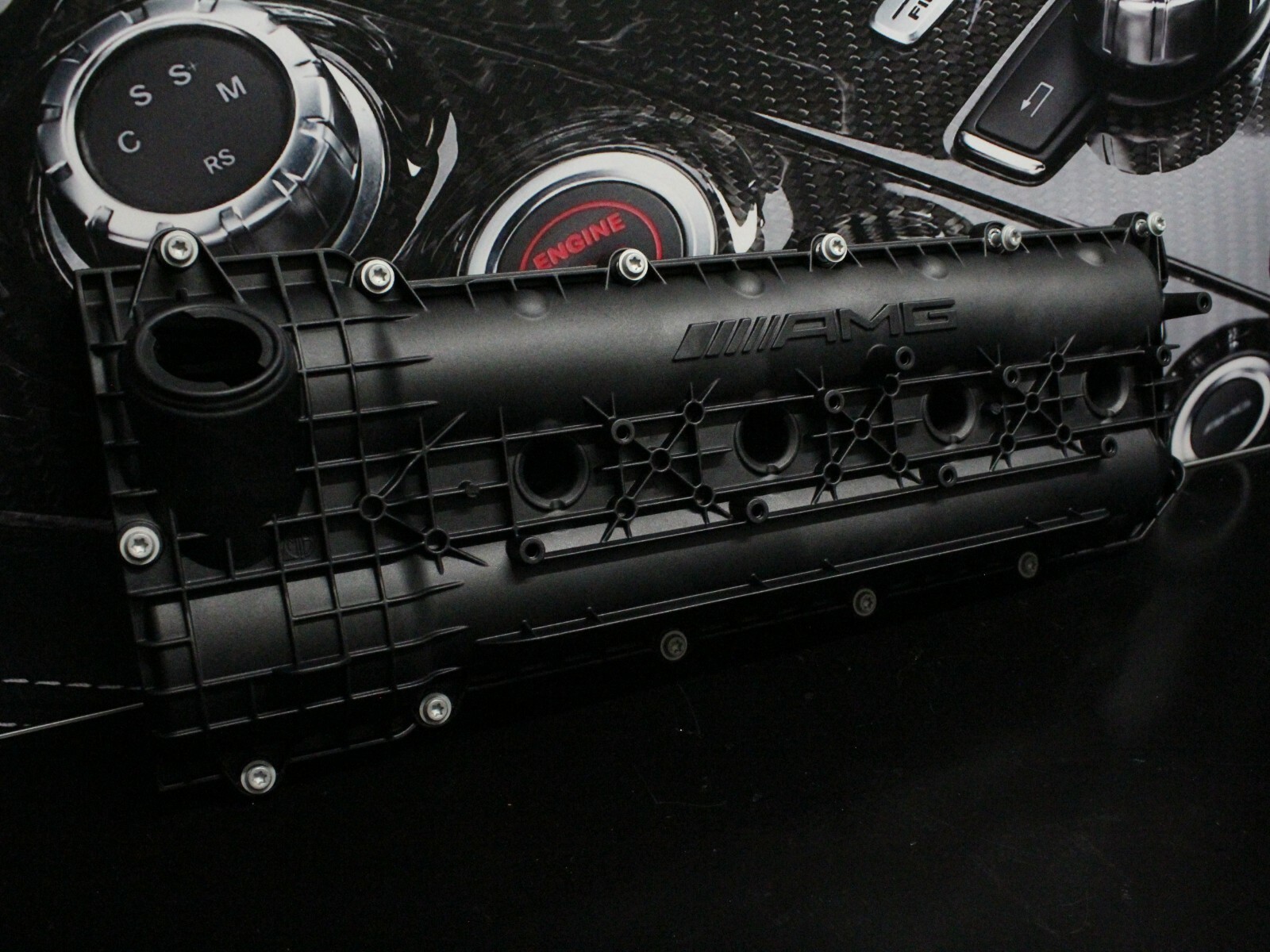 NEW Genuine Mercedes-Benz W204 C63 C-Class OM156 LH Rocker Cover ...