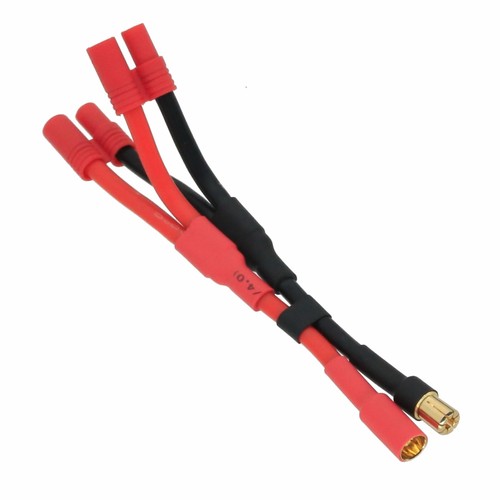 Parallel Wire HXT 6.5mm 1 Male-/Female+ to 2 Male SYMA 3.5mm 12AWG 5 ...