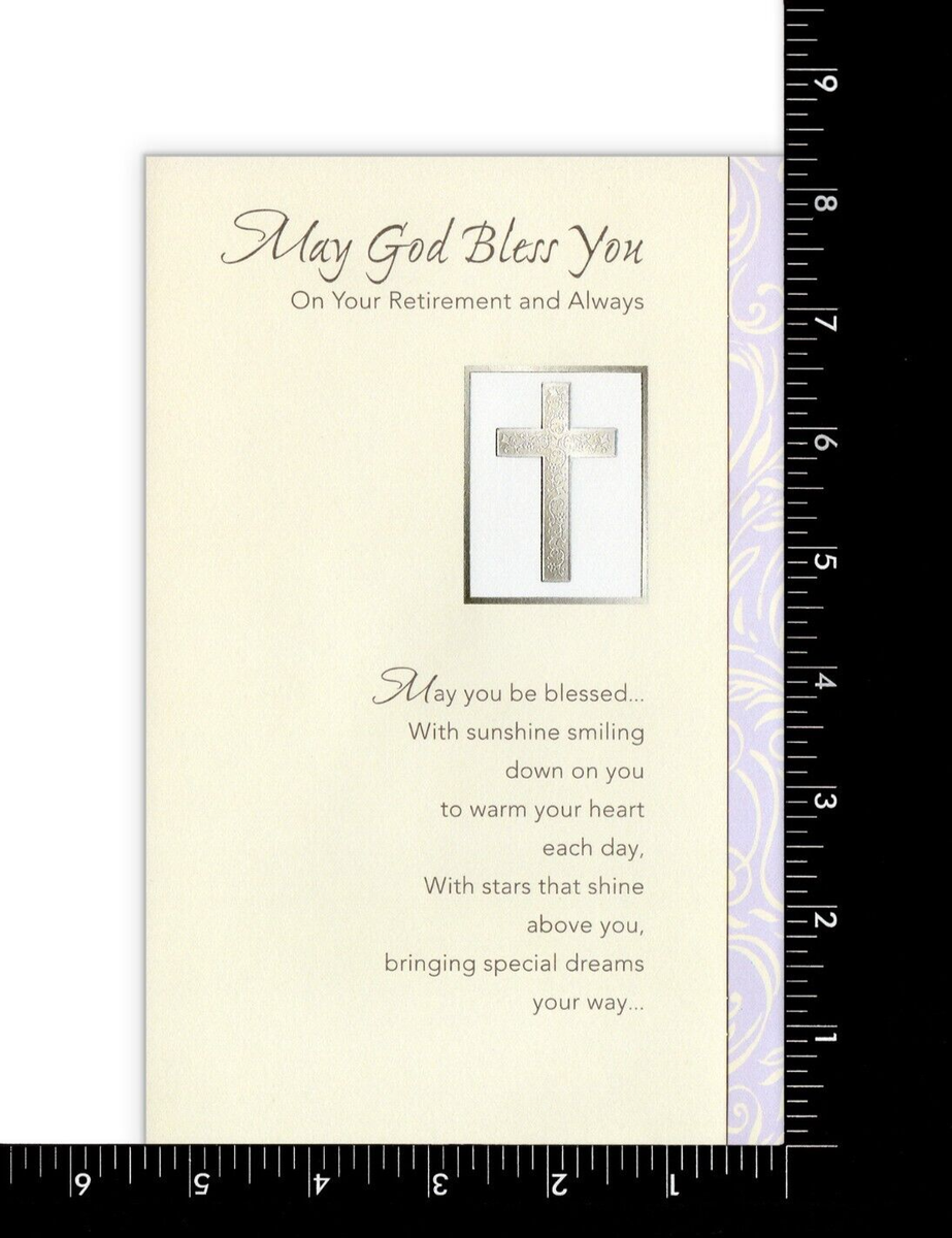 Christian Retirement Cards Sayings