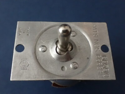 WWII Switch Toggle Panel select bombardier Aircraft Rare Vintage 8905 ...