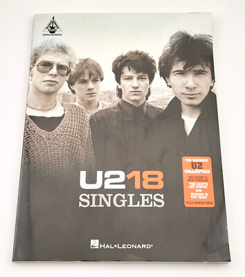 U2 18 Singles Guitar Tab Note Transcription Songbook | eBay