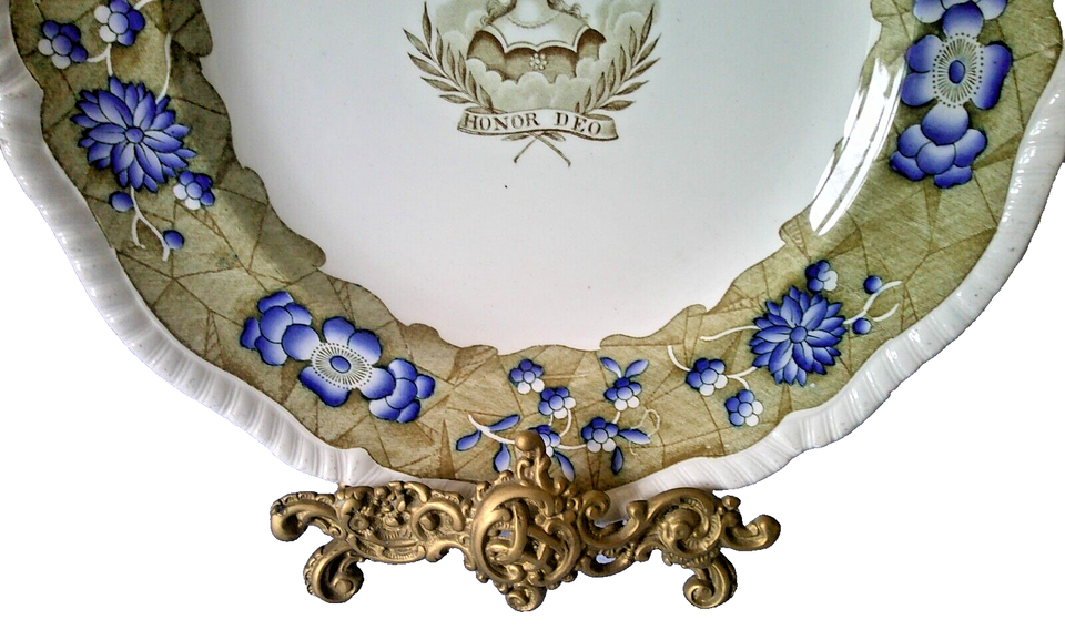 Antique Plate Worshipful Company of Mercers London Guild Livery Spode ...