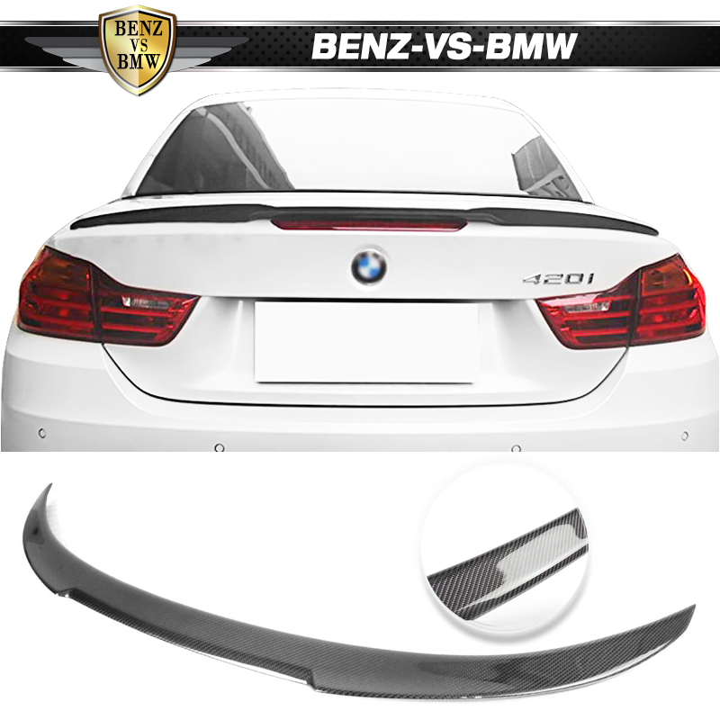 USA Stock Fits 14-20 F33 F83 Convertible M4 Trunk Spoiler - Carbon ...