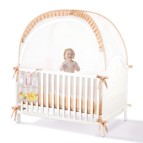 Safety Crib Tent Crib Net to Keep Baby in and Keep Baby from Climbing ...
