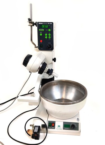 Buchi R-134 Rotary Evaporator Rotovap w B-481 Waterbath and Burkert 211 ...