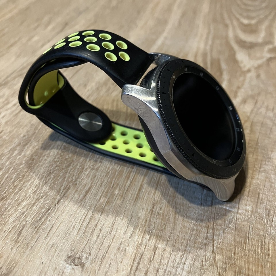 Samsung Galaxy Watch SM-R805U R805 46mm LTE 4G Watch Steel Silver Black ...