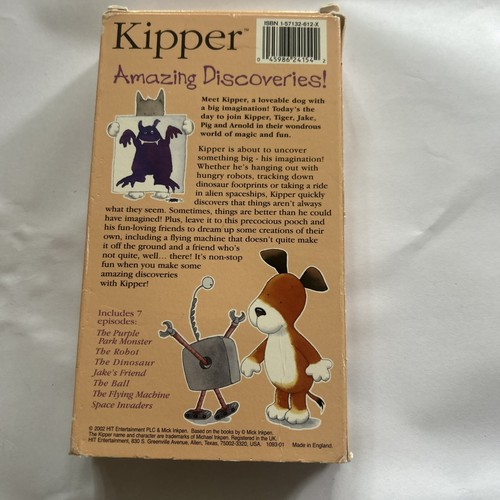 Kipper - Amazing Discoveries (VHS, 2002) for sale online | eBay