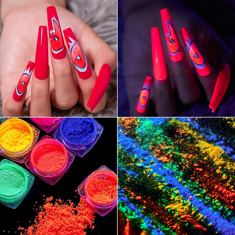 Neon Glow In The Dark Nail Polish
