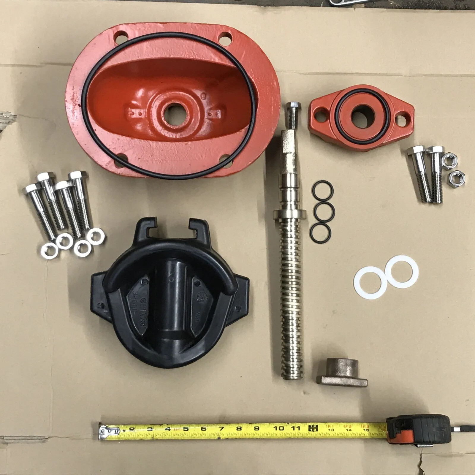 6” RESILIENT GATE VALVE REPAIR KIT, CLOW KENNEDY M&H C515 DI SS trim ...