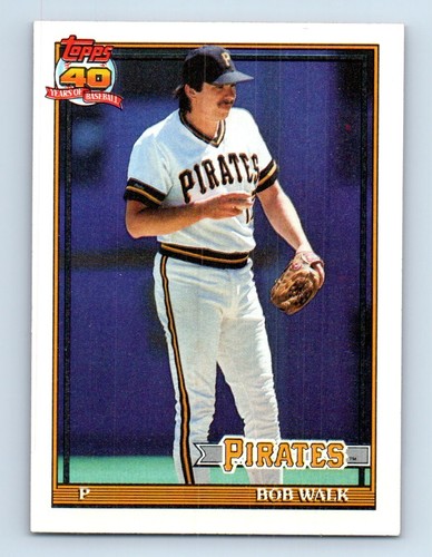 1991 Topps Bob Walk Pittsburgh Pirates #29 | eBay