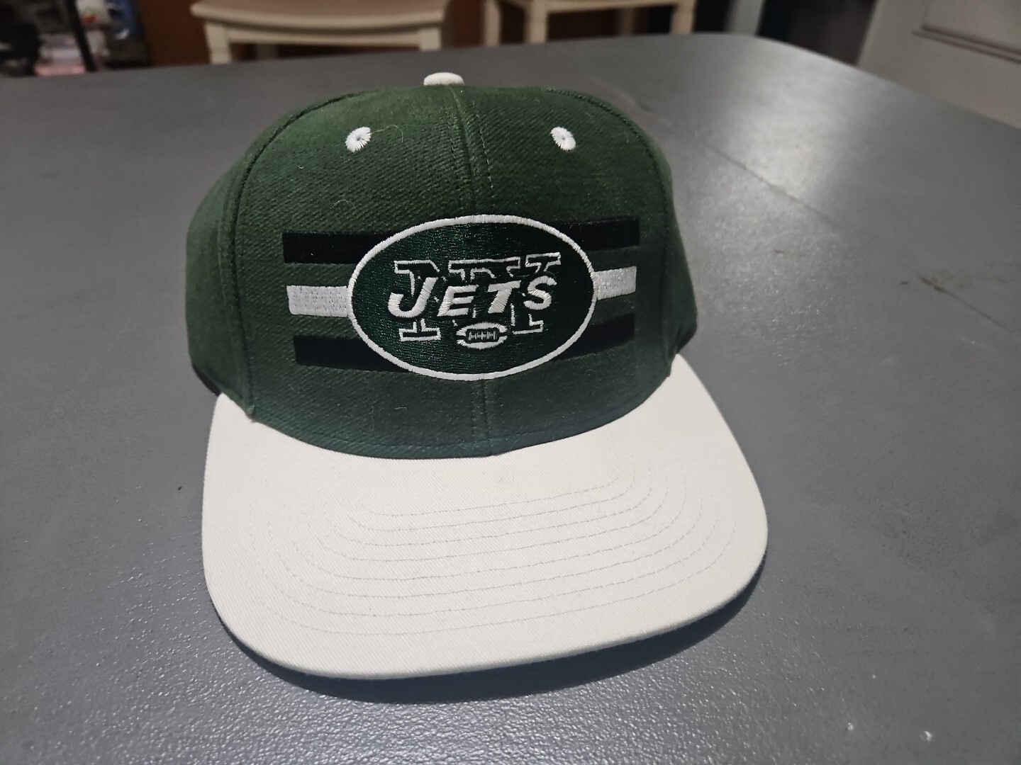 New York Jets Reebok Flat Visor Snapback Hat NFL *NEW* | eBay