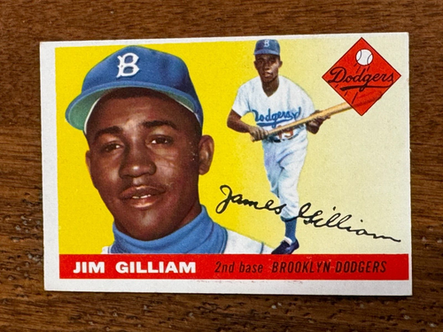 1955 Topps Baseball Jim Gilliam #5 Brooklyn Dodgers | eBay
