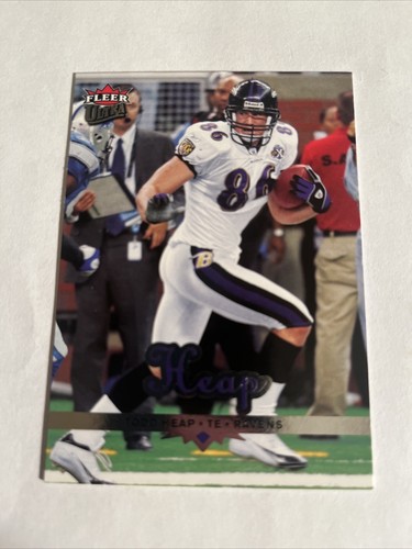 2006 Fleer Ultra Todd Heap #15 Baltimore Ravens Arizona State Sun ...