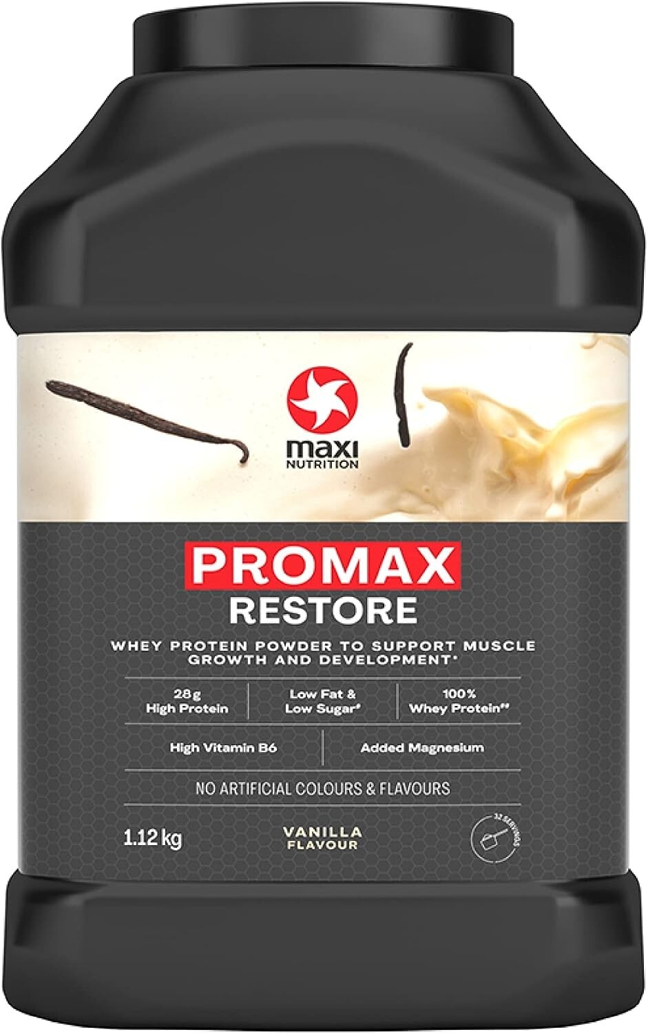 MaxiNutrition Promax Vanilla Whey Protein Powder (1.12kg) | eBay.de