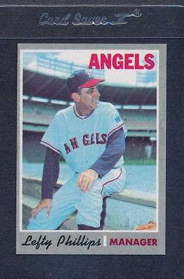 1970 Topps #376 Lefty Phillips Angels EX *1373 | eBay