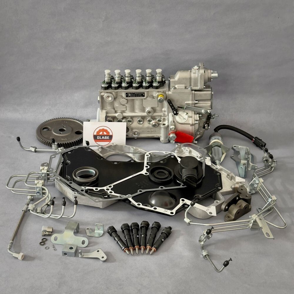 12 valve P7100 pump conversion kit 400-450hp with #10 fuel plate | eBay