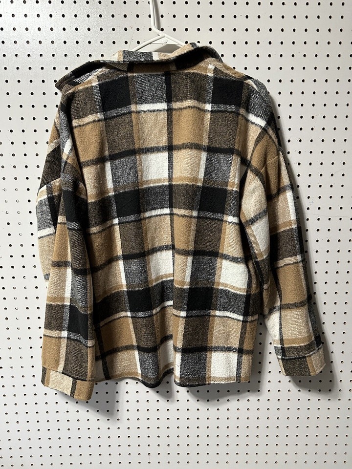 Womens Shacket - brown colors - large | eBay