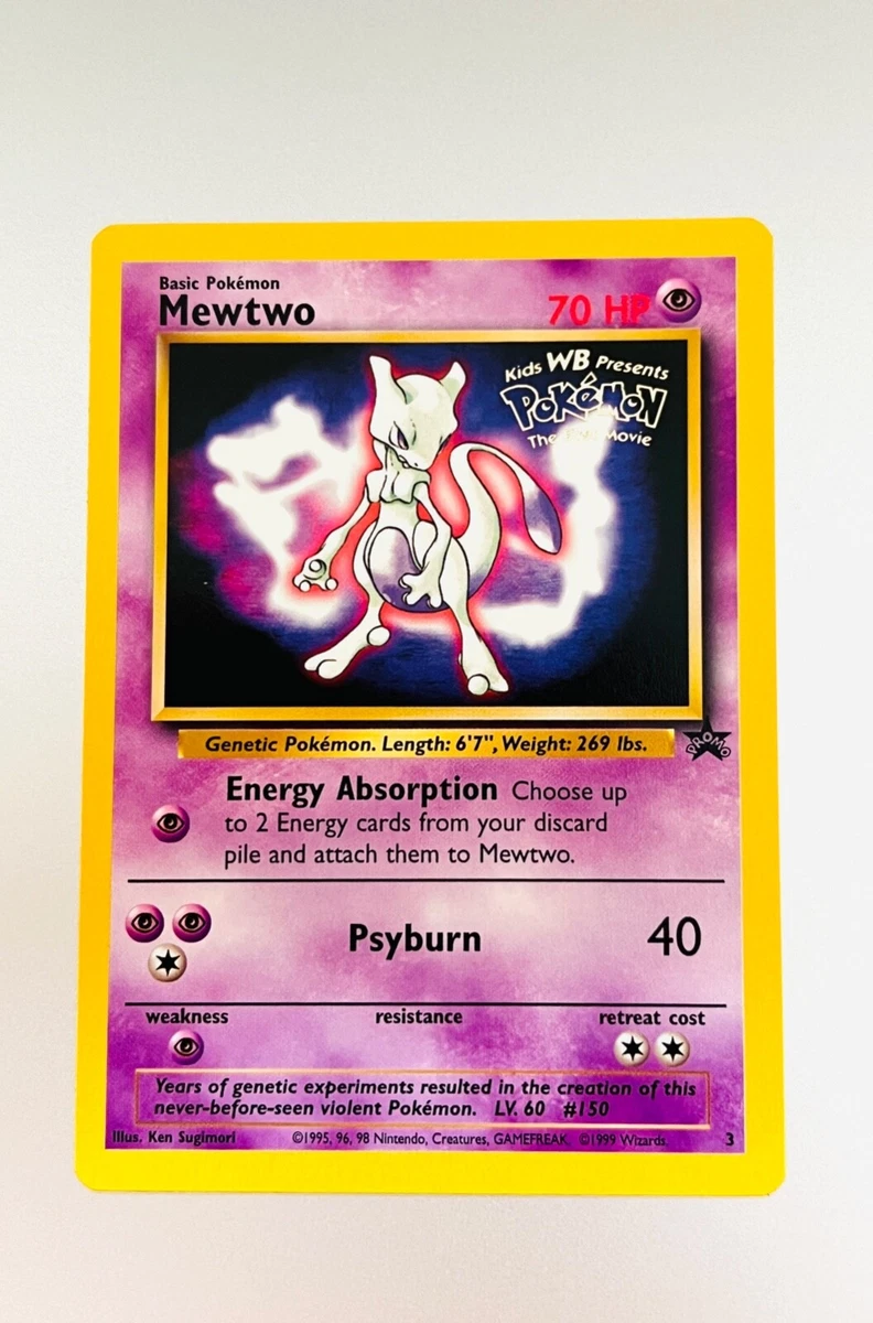 Mewtwo Card Original
