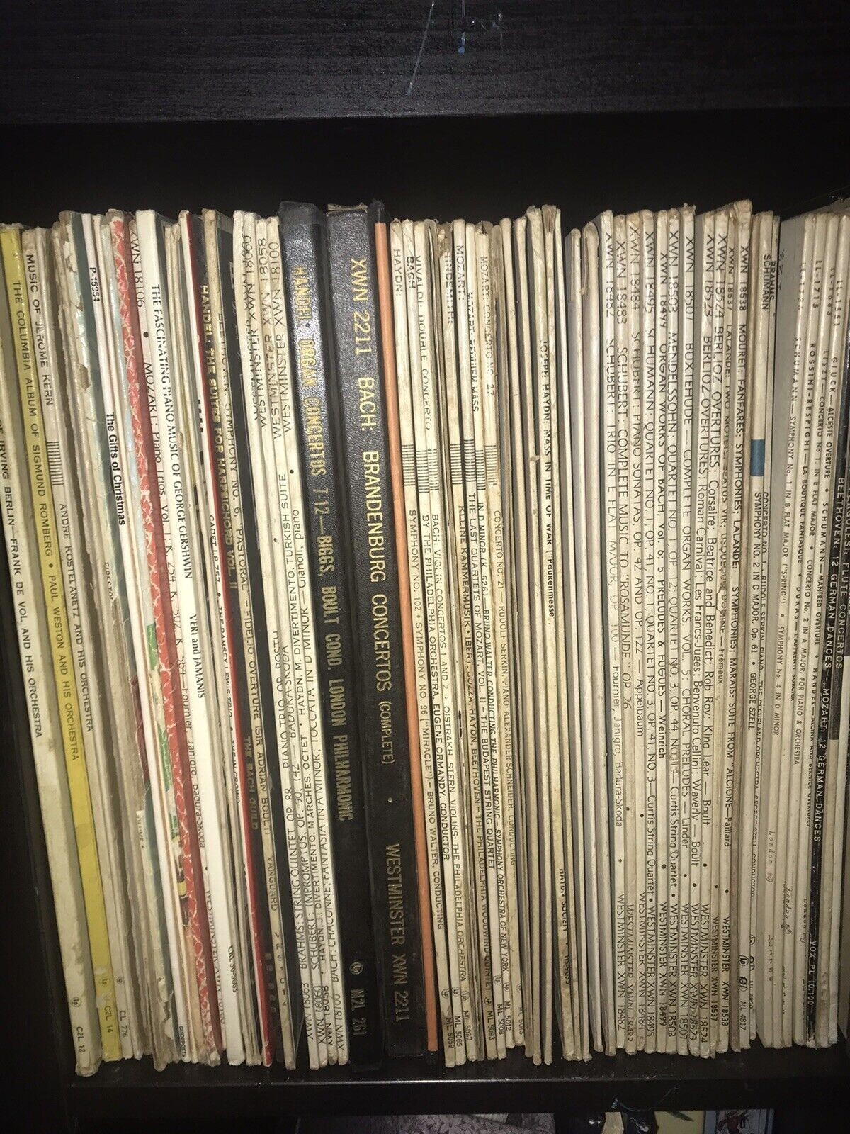 Starter Classical LP Vinyl Collection! Lot of 5 VG+ Beethoven, Bach ...