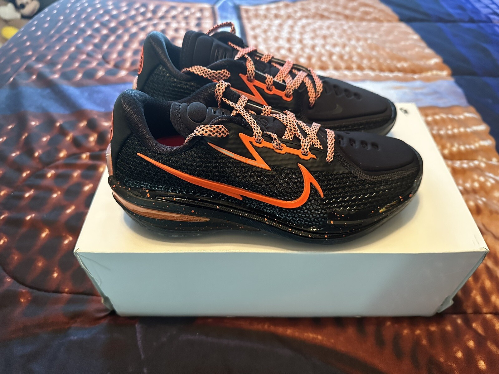 Size 4.5 - Nike Air Zoom GT Cut Low EYBL - Black Hyper Crimson for sale ...