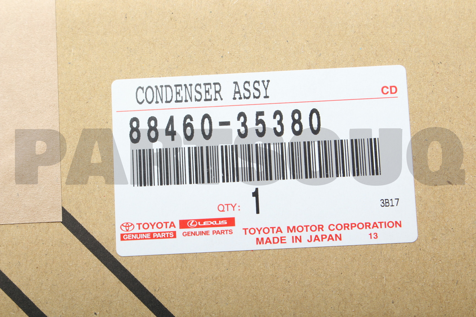 8846035380 Genuine Toyota CONDENSER ASSY, COOLER 88460-35380 | eBay