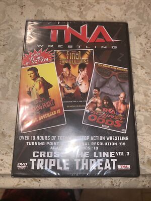 TNA Wrestling: Cross the Line, Vol. 3 (DVD, 2010, 3-Disc Set ...