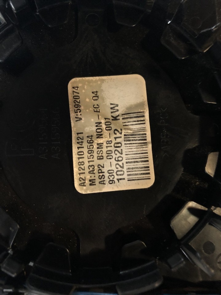 Mercedes E C S CLS CL Right door Mirror Glass Blind Spot Type ...