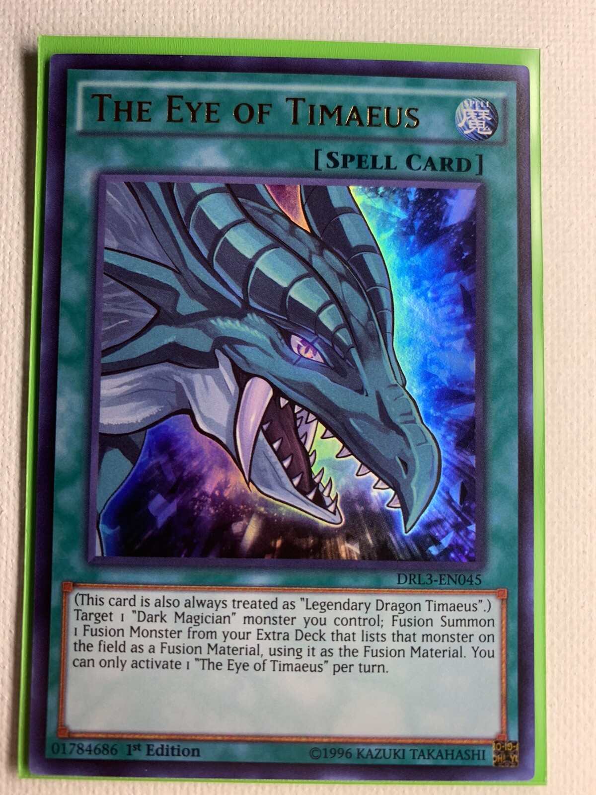 Yugioh Eye Of Timaeus