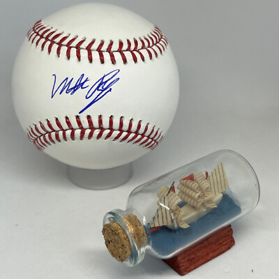 Matt Rife signed Rawlings OML Baseball JSA COA Famous Comedian Bold ...