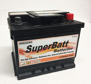 SuperBatt XC063 Heavy Duty Calcium Silver Car Battery TYPE 063 - 12V ...