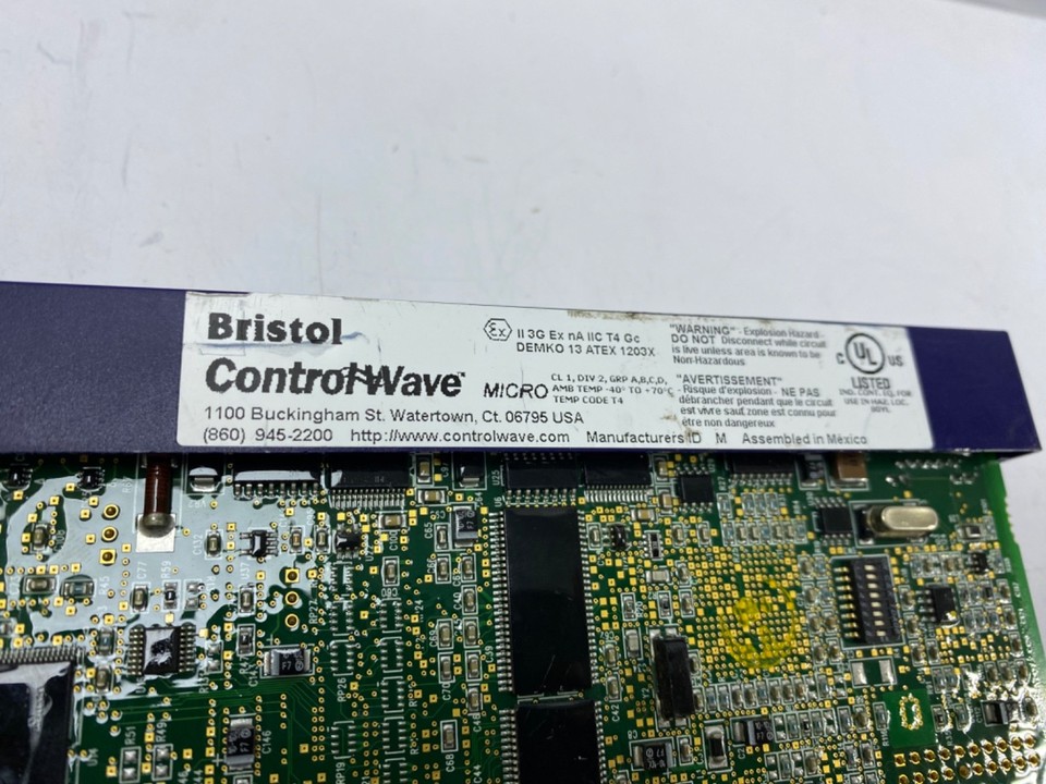 Bristol Babcock Emerson 396563-16-3S ControlWave Micro CPU Module 16MB ...