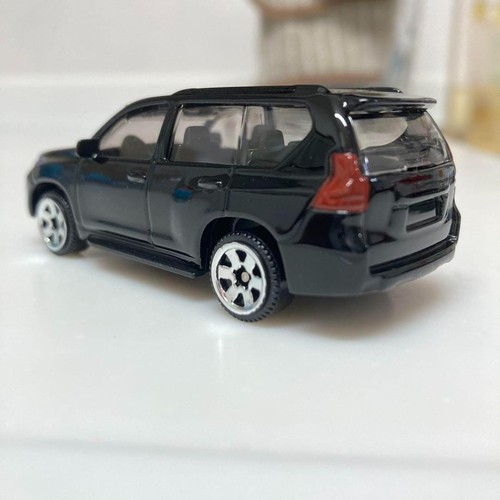 Land Cruiser Prado Miniature Car Black SUV Land Cruiser 1/64 150 Series ...
