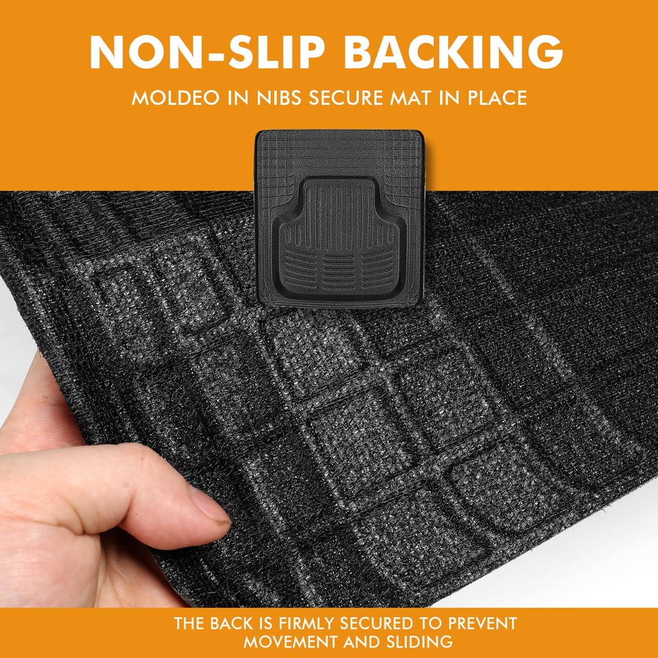 5PCS Full Set Carpets Car Floor Mats XPE Non-Slip All Weather For ...