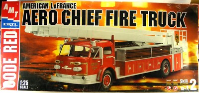 AMT/Ertl 1/25 Scale American LaFrance Aero Chief Fire Truck Model Kit ...
