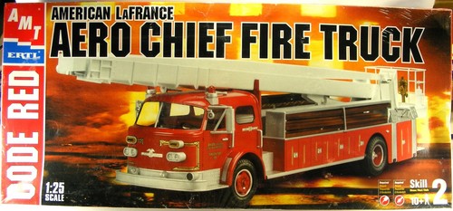 AMT/Ertl 1/25 Scale American LaFrance Aero Chief Fire Truck Model Kit ...