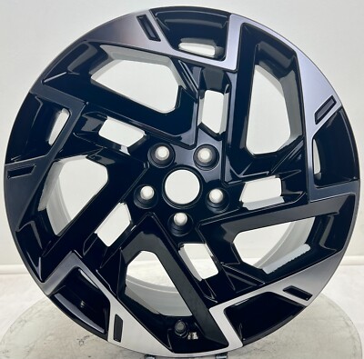 19x7.5 ET51 5x4.5 Machined Black Wheel Kia Sportage 52910DW300 74643 ...