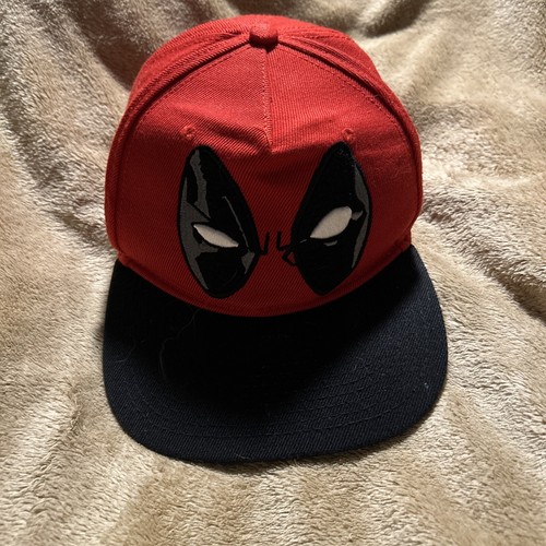 Deadpool Hat. Snapback. Oh Come On do It For Deadpool Red Black Marvel ...